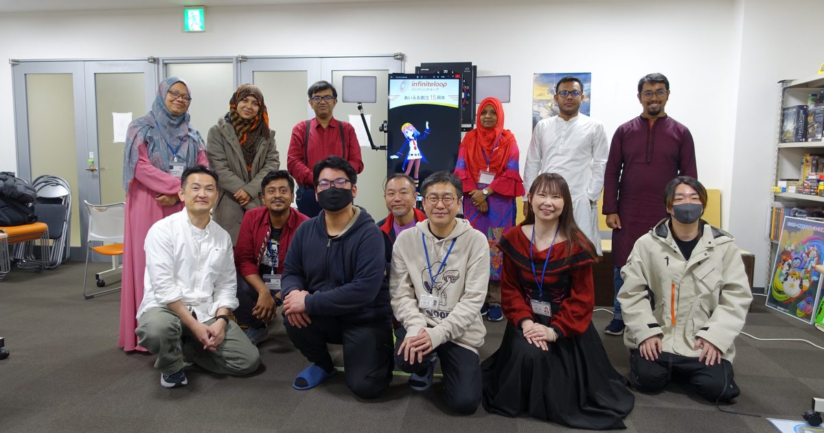 未来へ扉を開く：JICA青年研修 バングラデシュ「ICT推進によるDX実践」に協力しました。｜広報ブログ｜北海道札幌市・宮城県仙台市のVR・ゲーム・システム開発 インフィニットループ